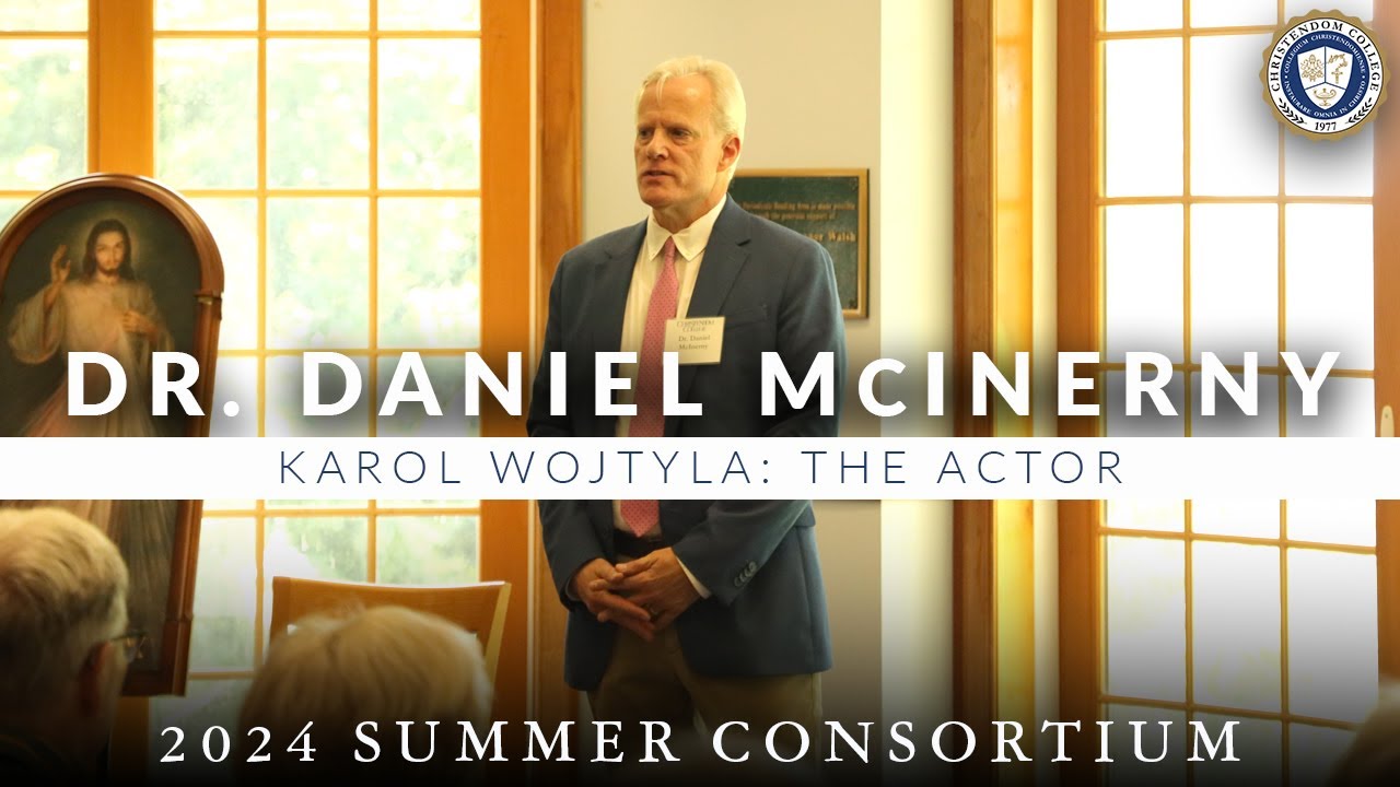 Karol Wojtyla: The Actor | Dr. Daniel McInerny - YouTube