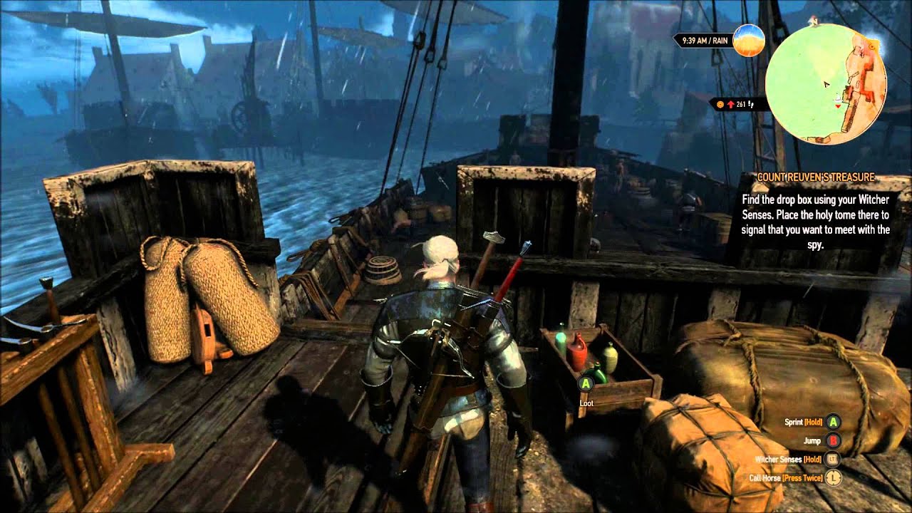 Witcher 3 wild hunt How to get to Skellige Isles - YouTube