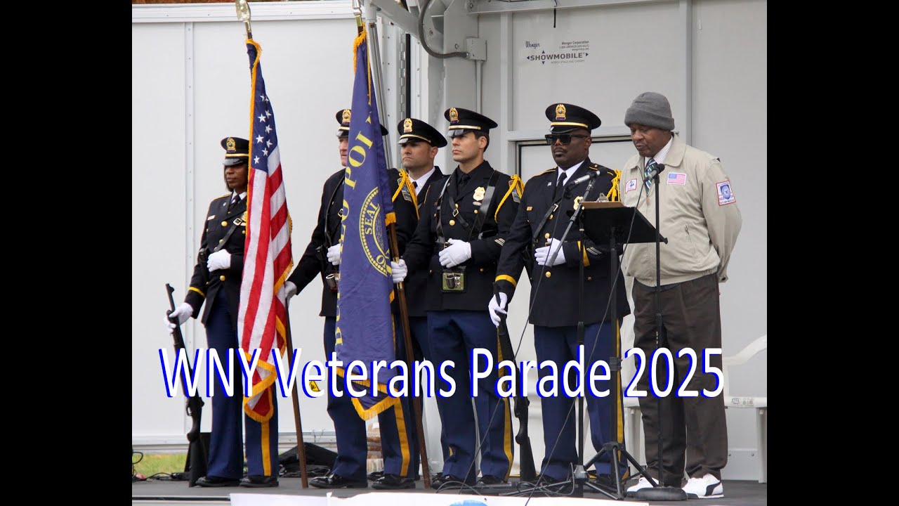 The 2025 WNY Veterans Day Parade Happy Holidays - YouTube