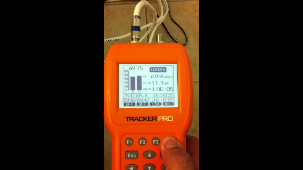 Satellite Meter "Tracker Pro" by Orbital Tracker - YouTube