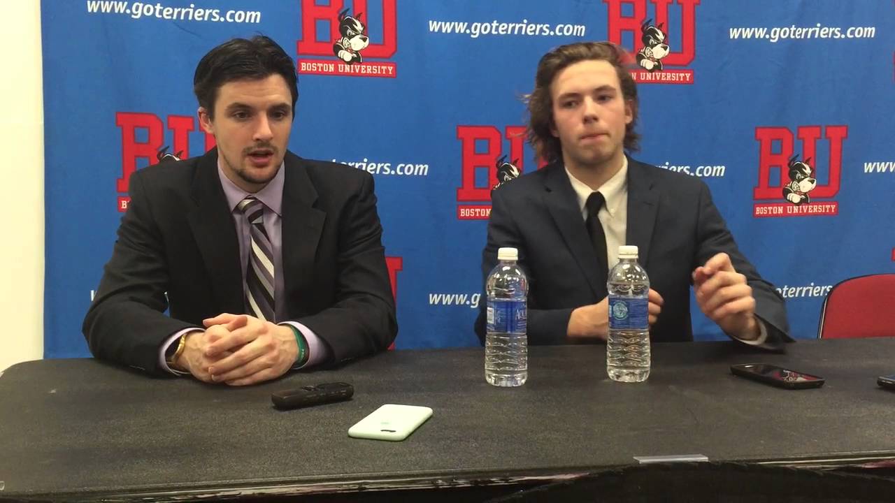 Robbie Baillargeon and Brien Diffley discuss win against Merrimack ...