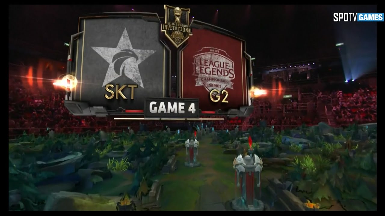 SK TELECOM T1 vs G2 ESPORTS set 4 [17.05.22] 2017 LoL MSI - YouTube