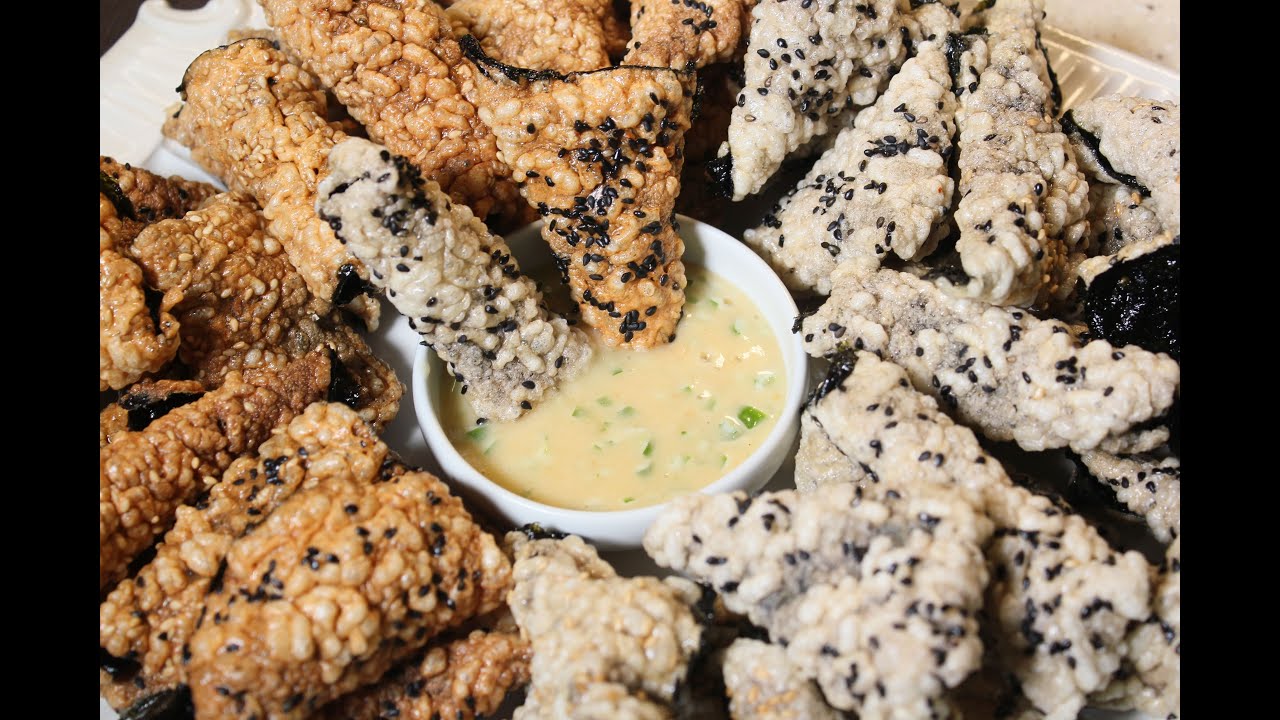 김부각 /Crispy Korean Seaweed Chips (Gim-bugak) - YouTube