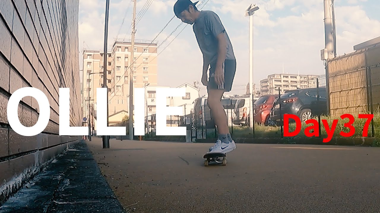 #037 OLLIE Day37 - YouTube