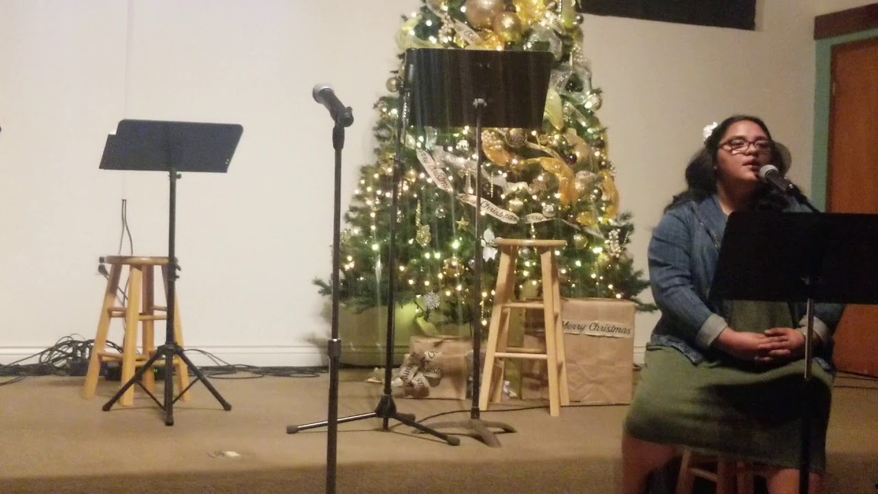 Jacey-Li singing O Come All Ye Unfaithful with Aaron - YouTube