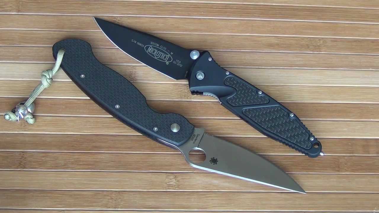 Microtech Socom Elite. Обзор - YouTube
