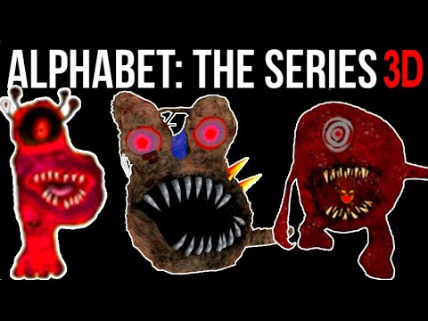 Alphabet NIGHTMARE Lore Attack Cursed (P,Q,R) Different Versions ...