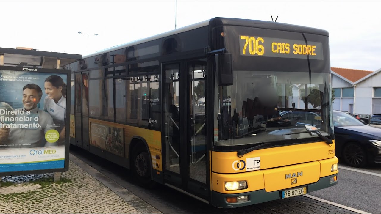 Carris CCFL - MAN 18.310 HOCL NL/R Caetano CityGold 2KD - Bus 2268 ...