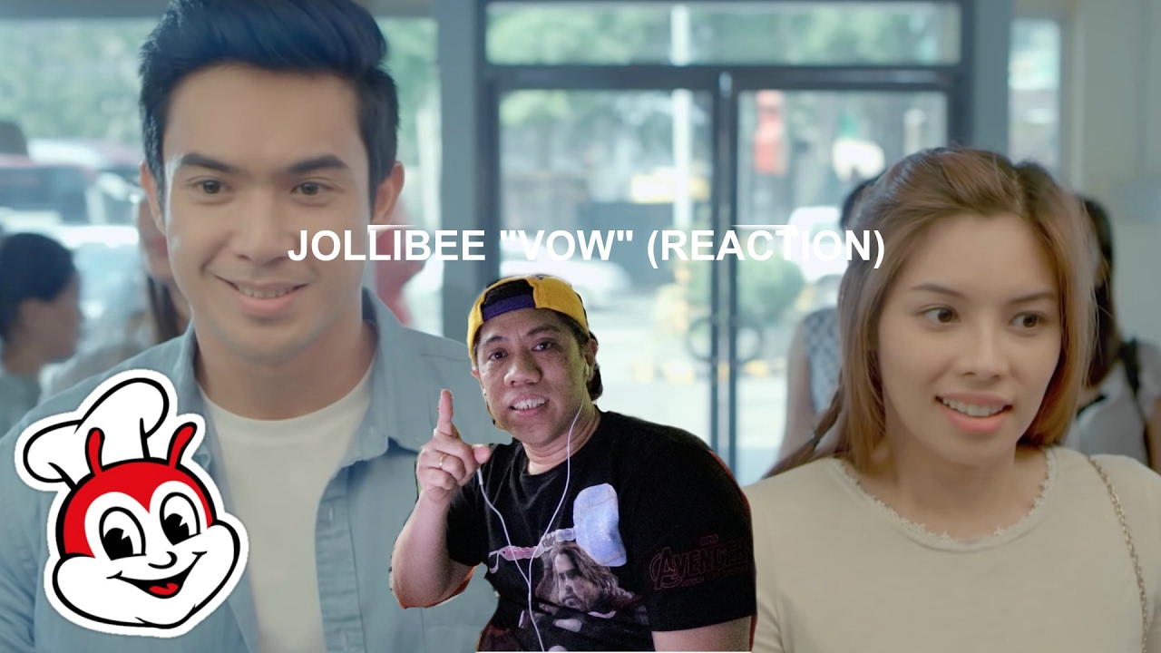 JOLLIBEE "VOW" (reaction) - YouTube