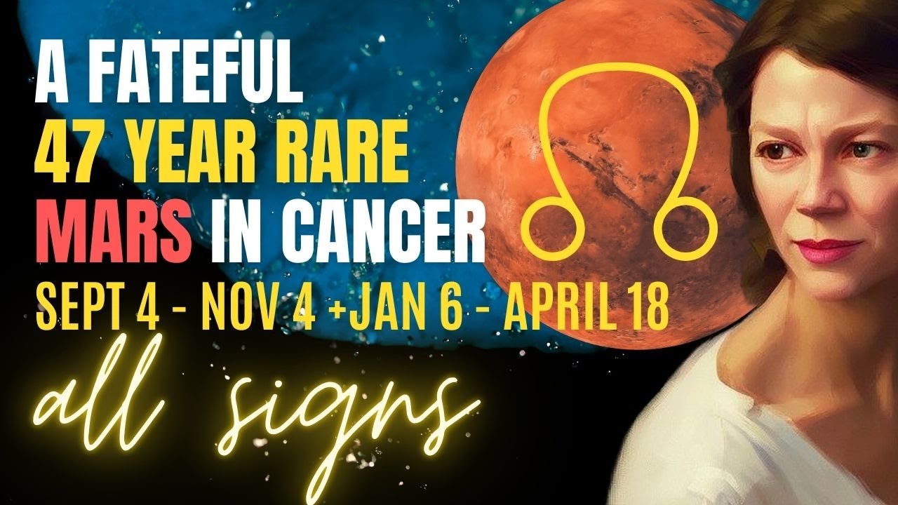 Mars Rare Long Stay in Cancer Square the Nodes! 🔆 ALL SIGNS - YouTube
