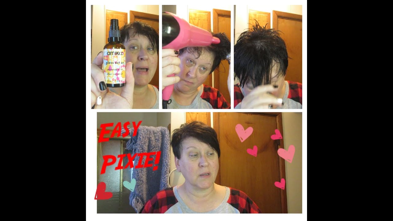 How I style my Pixie - YouTube