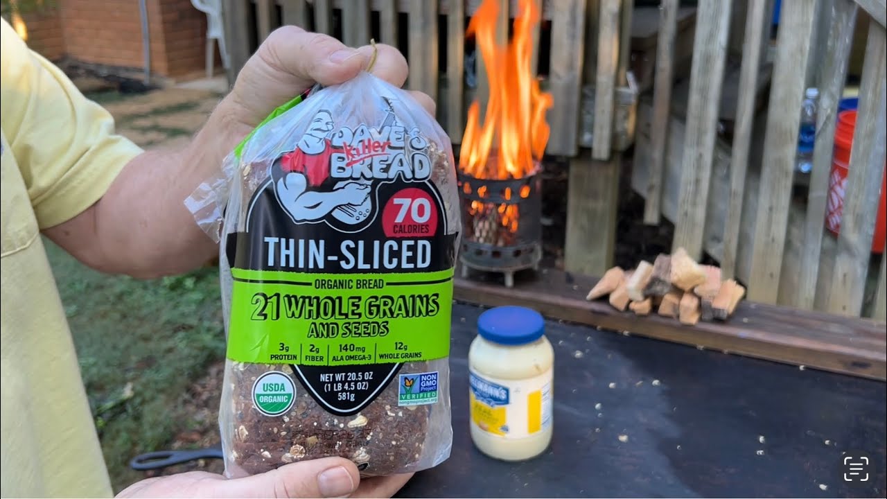 Hobo Stove, Iron Skillet, Bacon Egg n Cheese Sandwich - YouTube