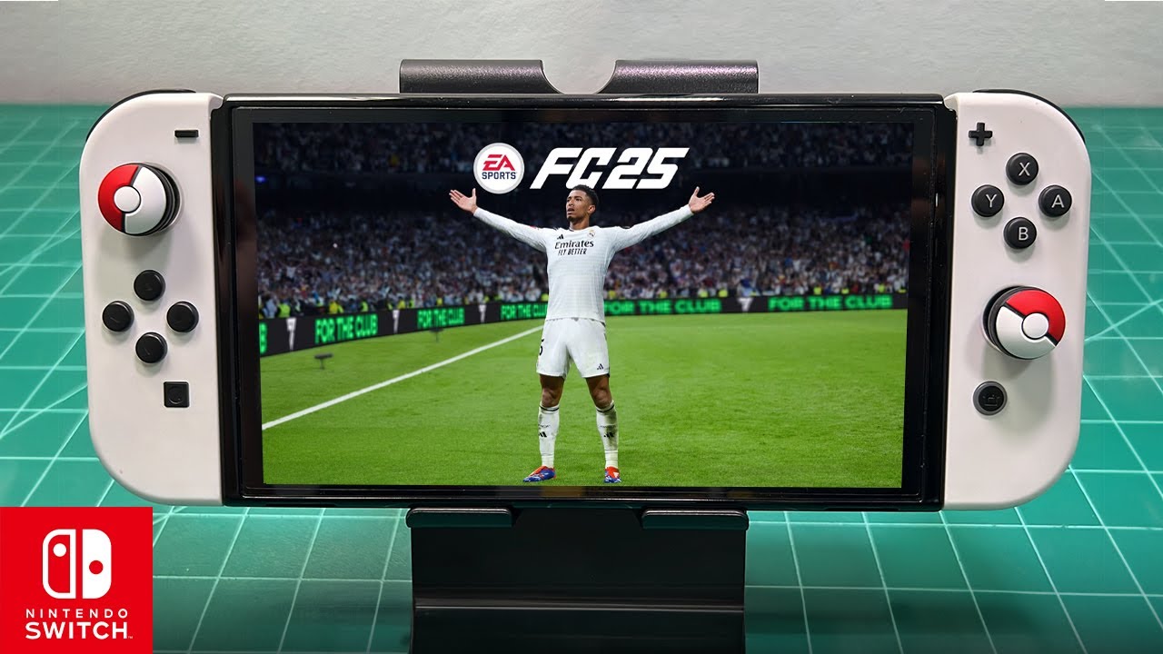 EA SPORTS FC 25 Nintendo Switch OLED Gameplay #fc25 - YouTube