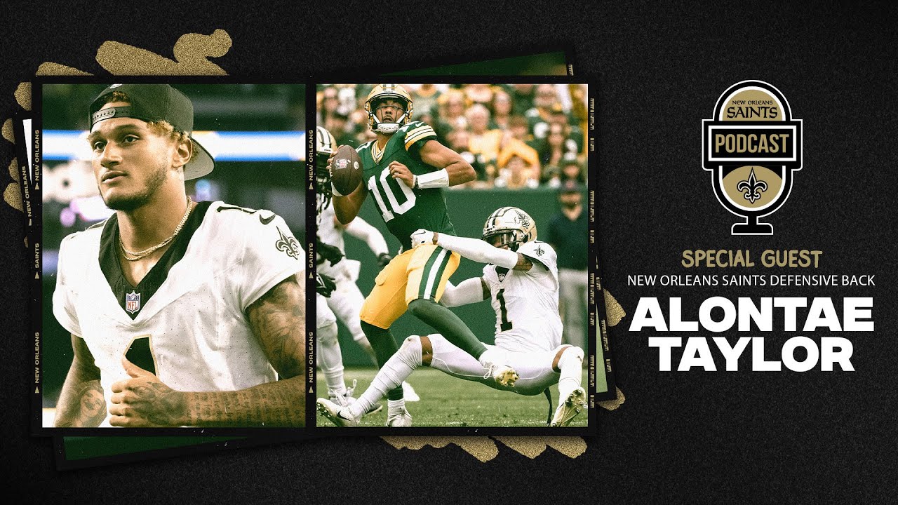 Alontae Taylor talks Position Change, Saints Defense | New Orleans ...