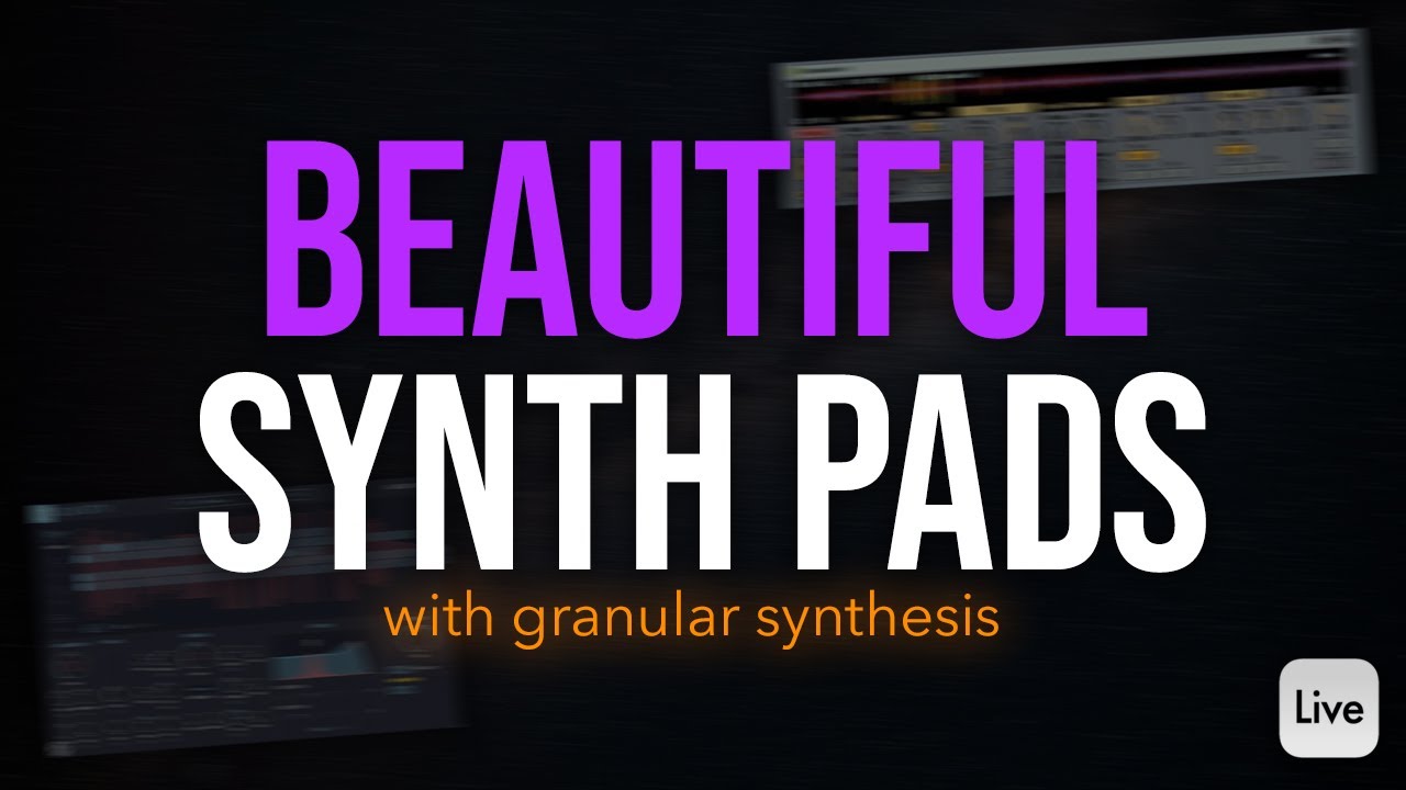 Making Pads with Granular Synthesis is a GAME CHANGER! - YouTube
