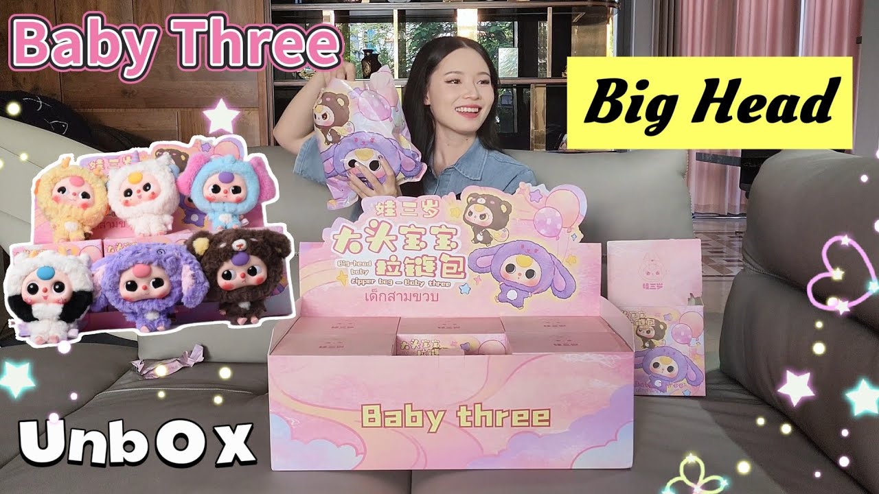 ĐẬP HỘP FULL SET BABY THREE BIG HEAD | Unbox | MIMI OFFICIAL - YouTube