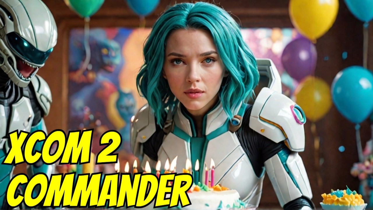 Aliens Crashed My Birthday Party! | XCOM 2 Blind Playthrough | Commander 2024 - YouTube