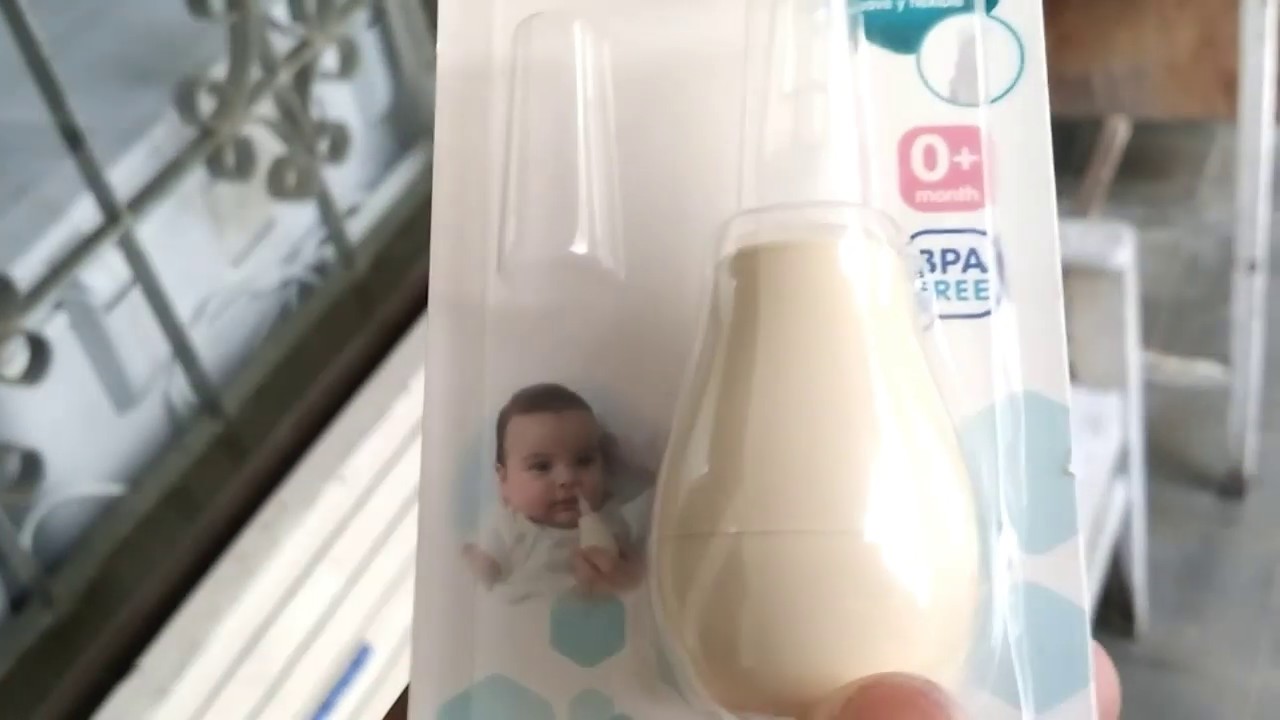 Tips - Bayi Flu Ingusan Pakai Nose Cleaner Pigeon - YouTube