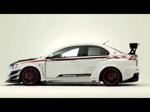 Mitsubishi Lancer Evolution X with Varis Body Kit - YouTube