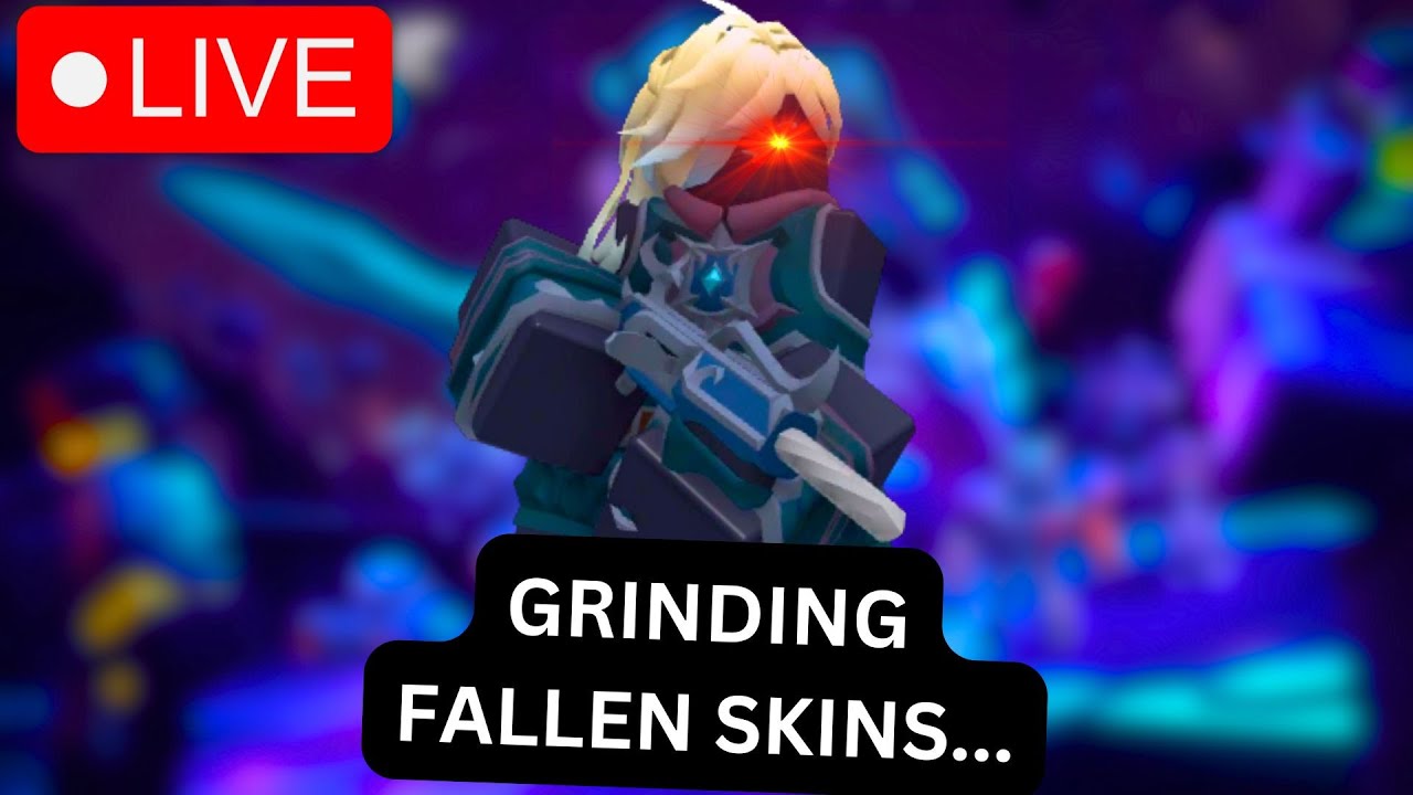 GRINDING FALLEN SKINS... (DEV RAID @Mewious_) | ROBLOX - Tower Defense ...