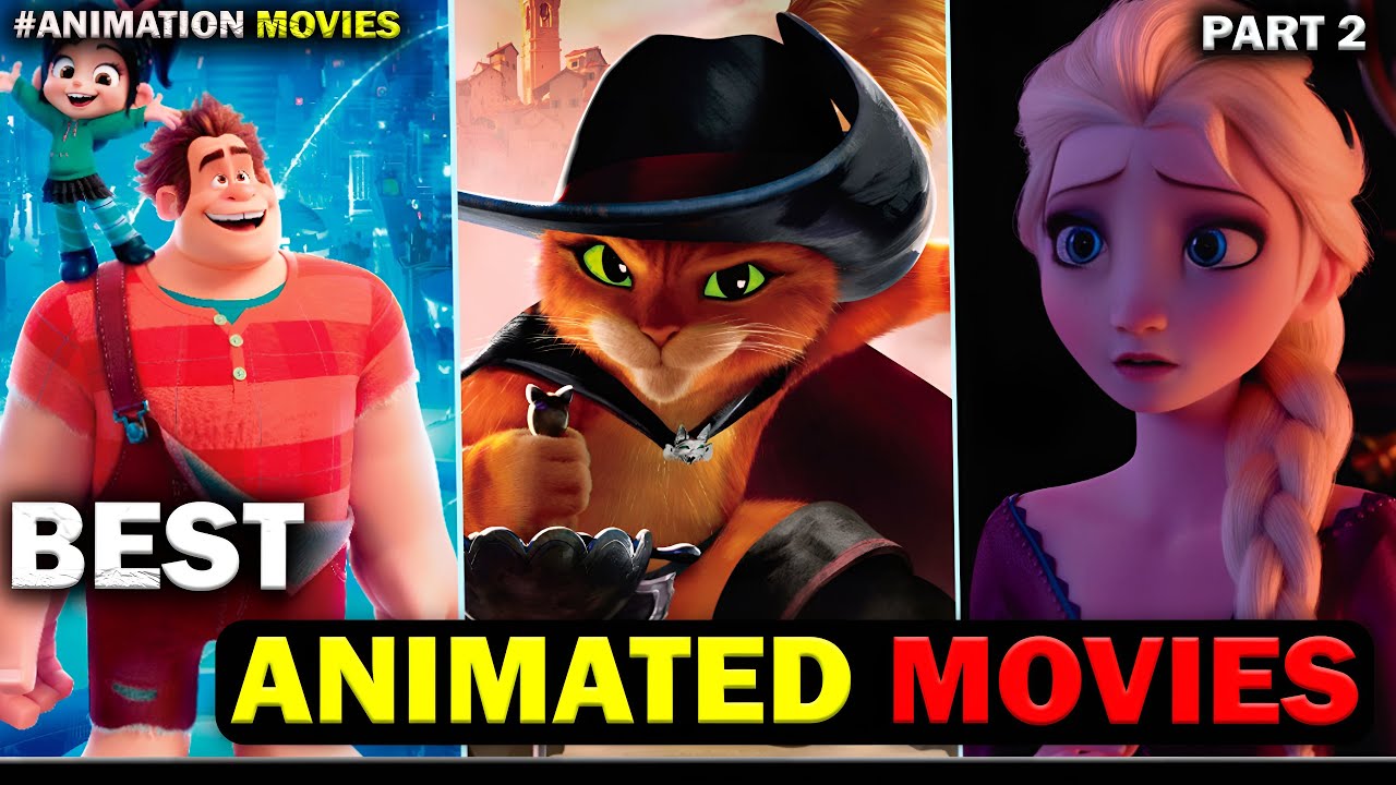 Top 8 World's Best Animated Movies in Hindi | Best Hollywood Animated ...