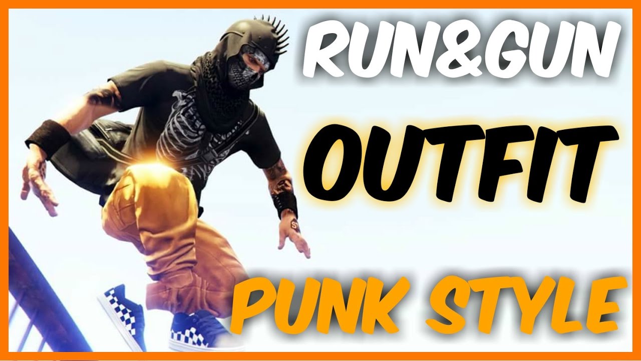 (NEW) RUN AND GUN OUTFIT (PUNK STYLE) how to make a run and gun outfit ...