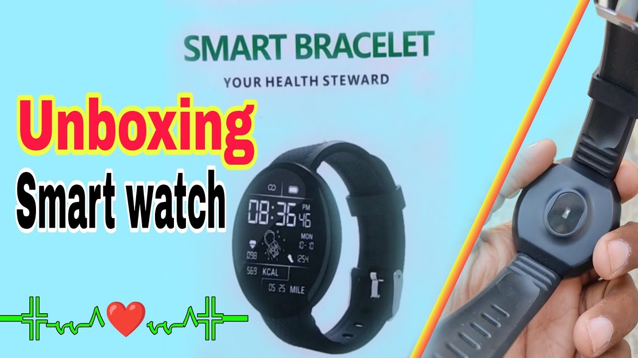 Unboxing Smart watch⌚ | smart watch mobile connect | assemble smart ...