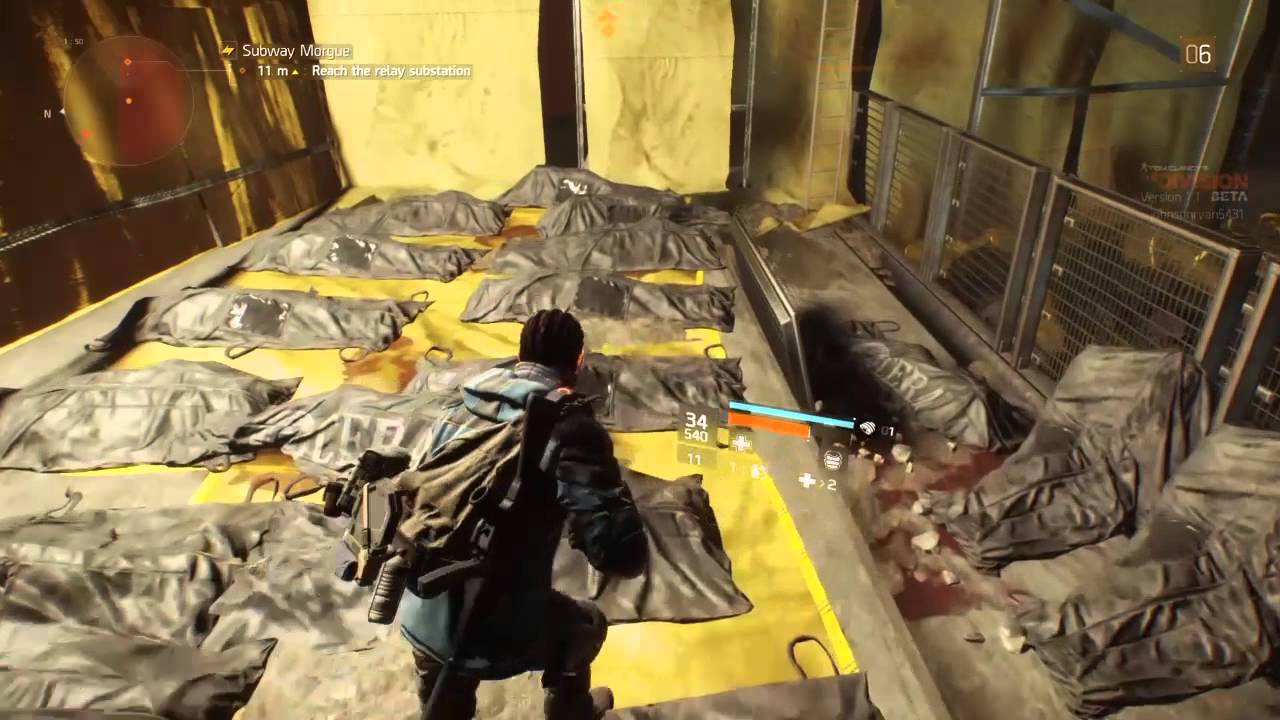 The Division: (open beta) Save paul Rhodes tech person (subway morgue ...