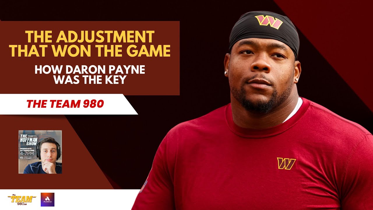 Commanders Notebook: The Adjustment That Won The Game - YouTube