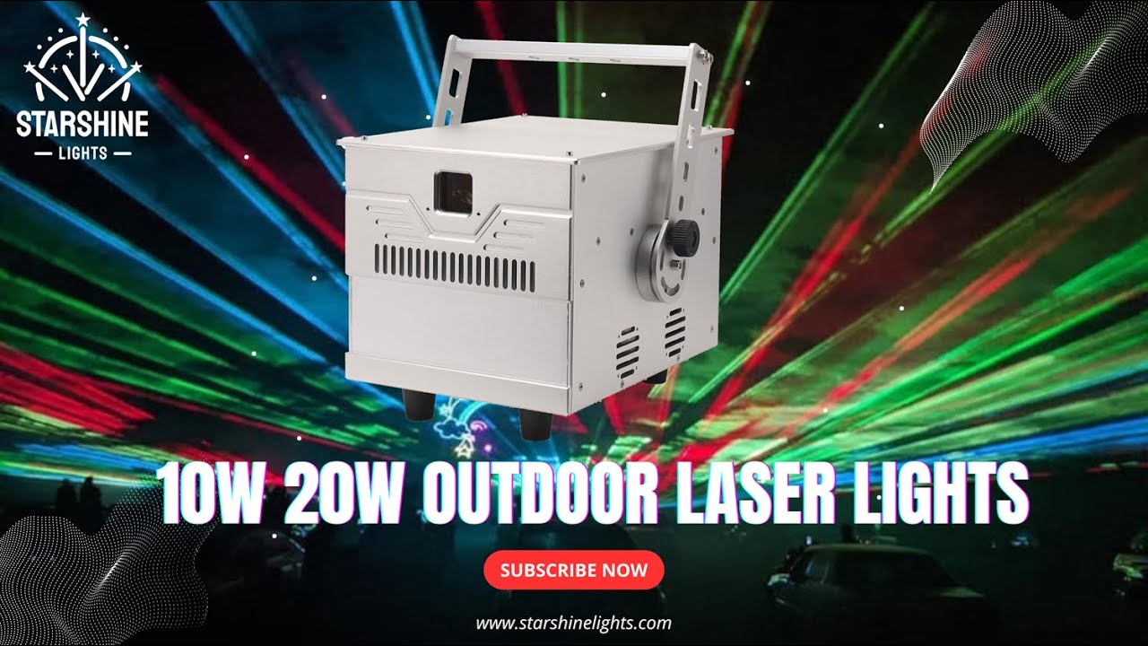 O3 Skylaser 10W/20W Outdoor Laser Lights | Perfect for Holiday and ...