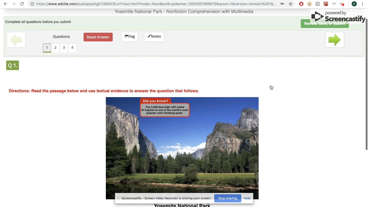 Edcite Schools: Students Accessing an Assignment in Canvas - YouTube