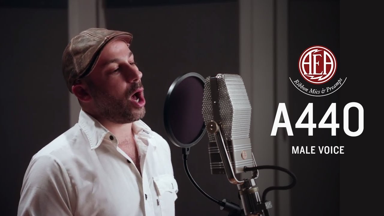 AEA A440 - Male Voice - Listening Library - YouTube