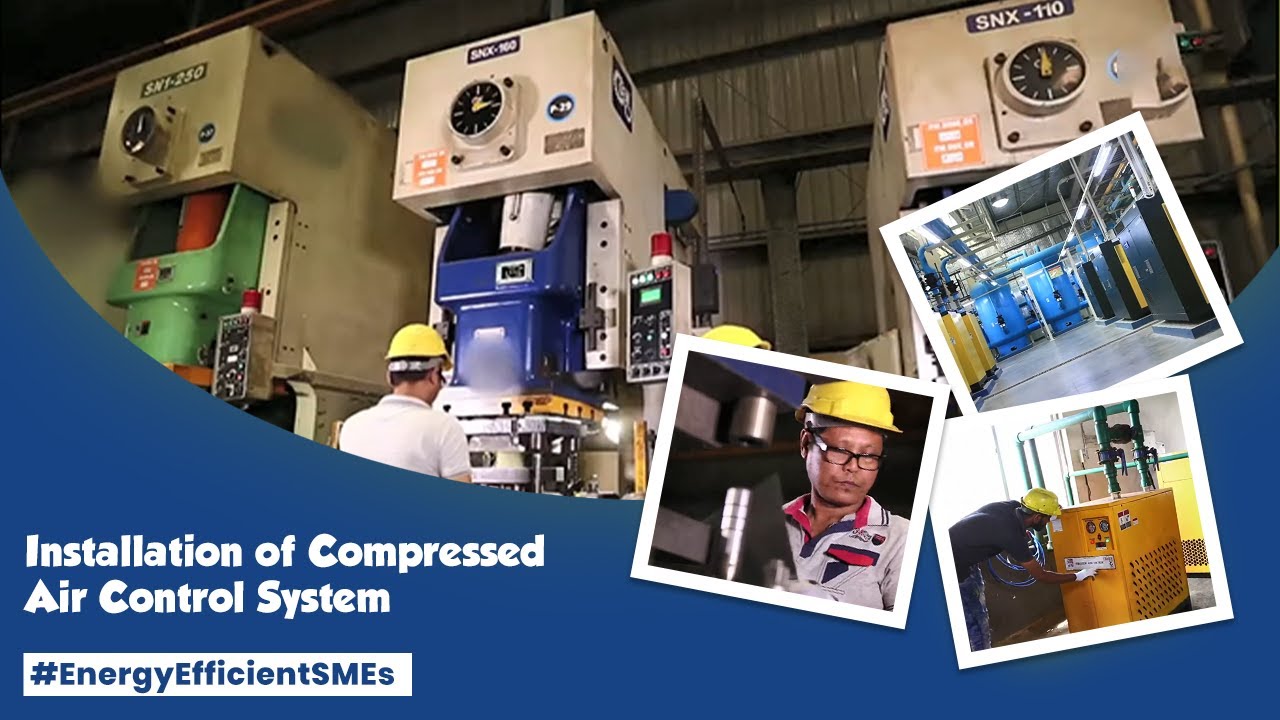 Installation of compressed air control system - YouTube