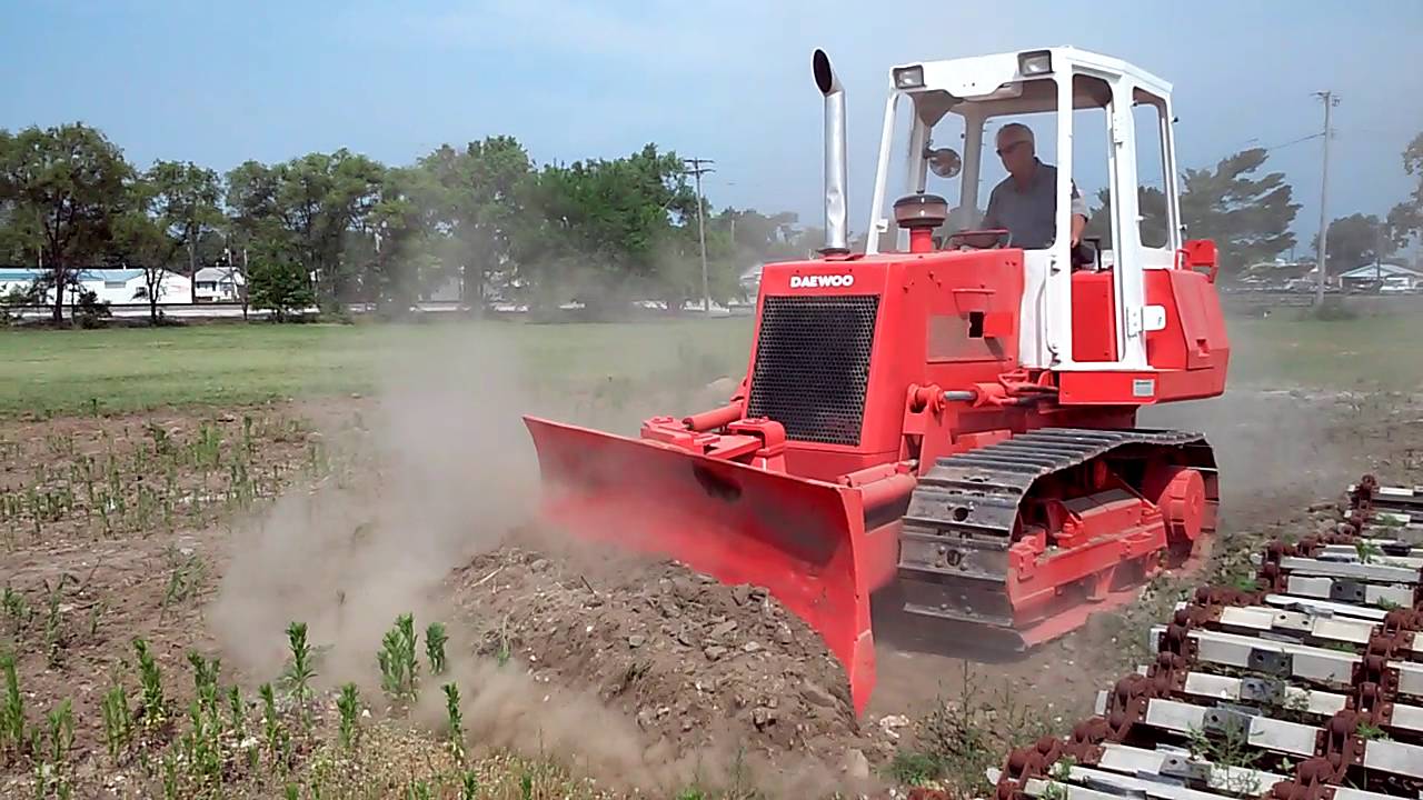 Daewoo DD80L Dozer 6 Way BladeUsed For Sale $24000 obo - YouTube
