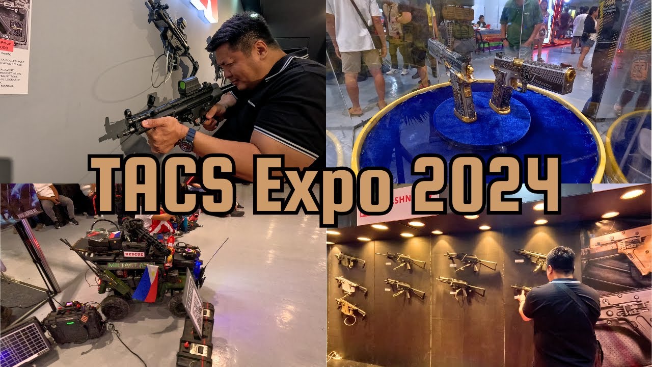 Tactical, Survival and Arms (TACS) Expo 2024 | Big Hands Explores # ...