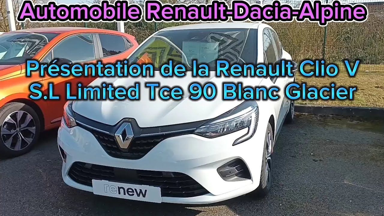 Présentation de la Renault Clio 5 Limited - Renault Bourgtheroulde (27 ...