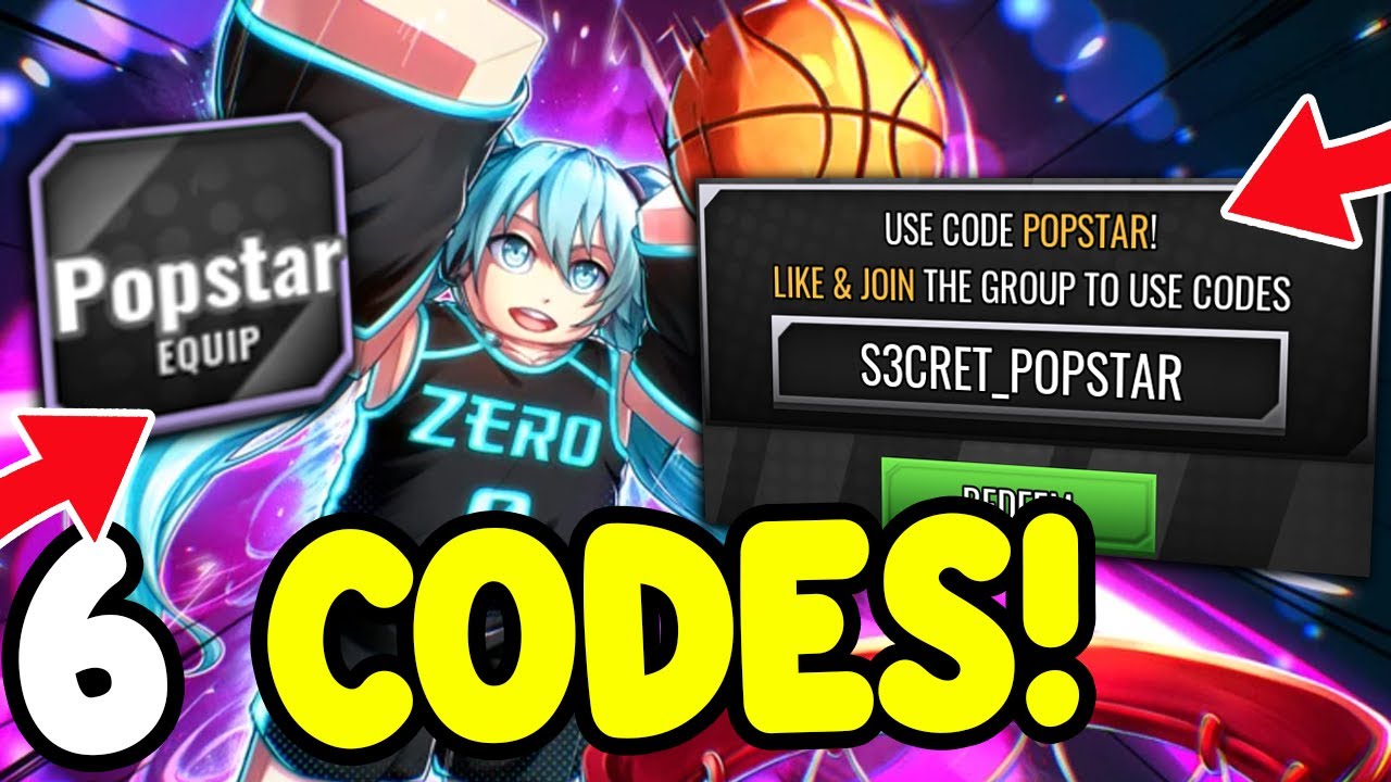 POPSTAR! ALL WORKING POPSTAR UPDATE Codes In BASKETBALL ZERO! BASKETBALL ZERO CODES ROBLOX 2025 ...