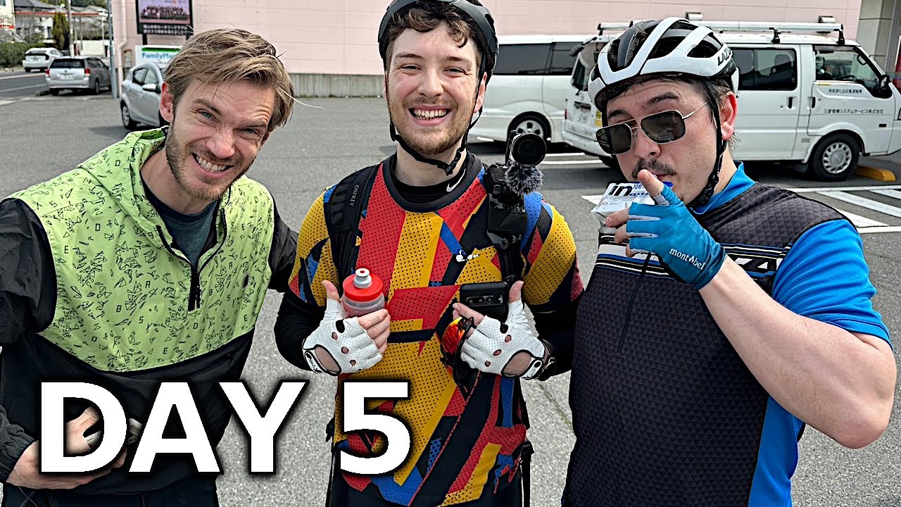 Pewdiepie Joins Us For Cycling In Japan (ft. Abroad in Japan ...