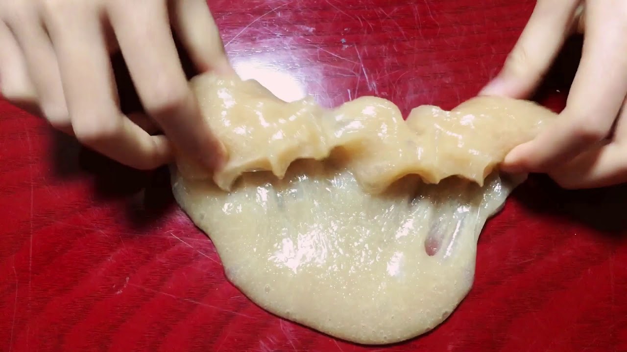 Making rice crunchy slime!! - YouTube