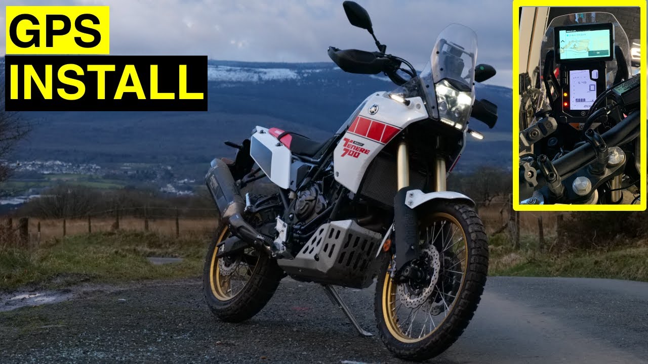 Yamaha Tenere 700 GPS Install | Garmin Tread Edition Model Installation ...
