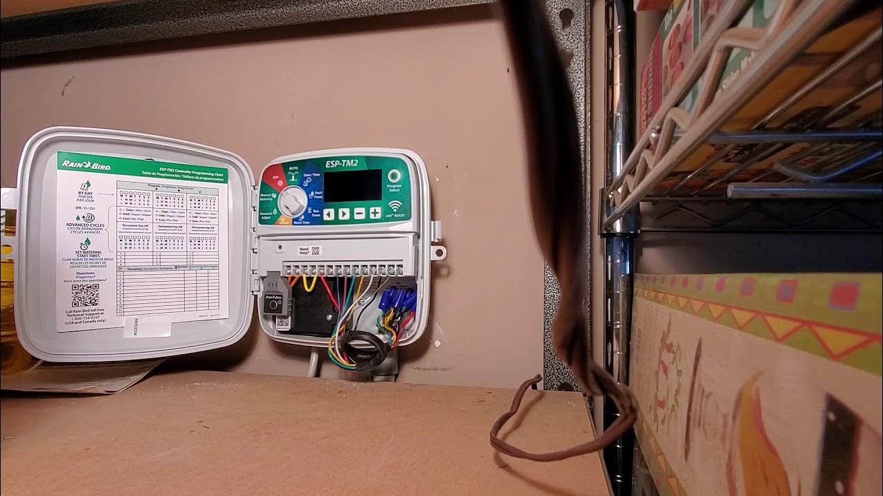 Rainbird WIFI enabled sprinkler controller ESP-TM2 - YouTube