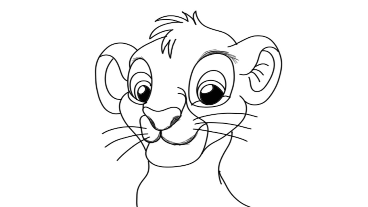 Simba Roi Lion Dessin Facile Dessin Facile Images And