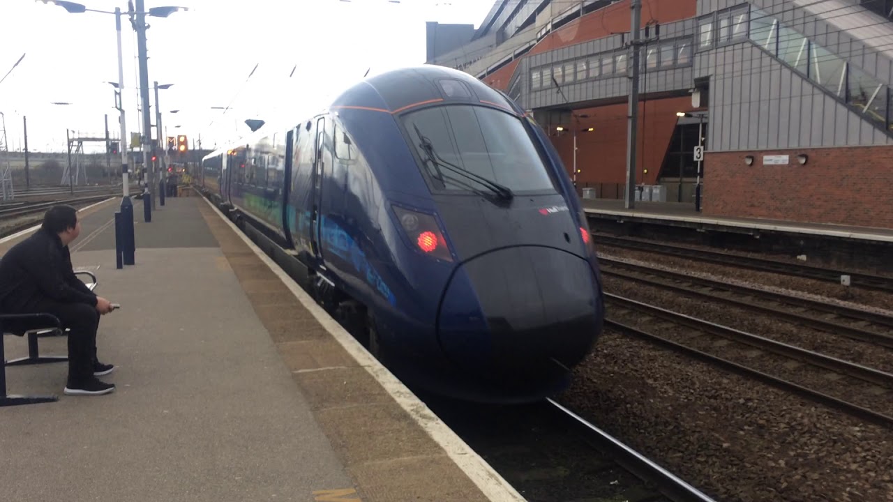 Class 802 Hull Train 802 303 Departing Doncaster - YouTube