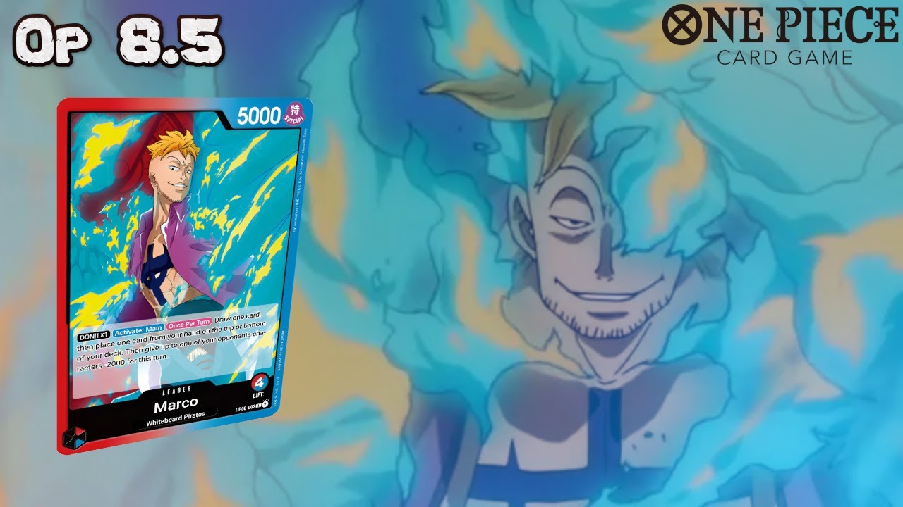 MARCO OP8.5 DECK PROFILES & GAMEPLAY | ONE PIECE CARD GAME EN ESPAÑOL ...