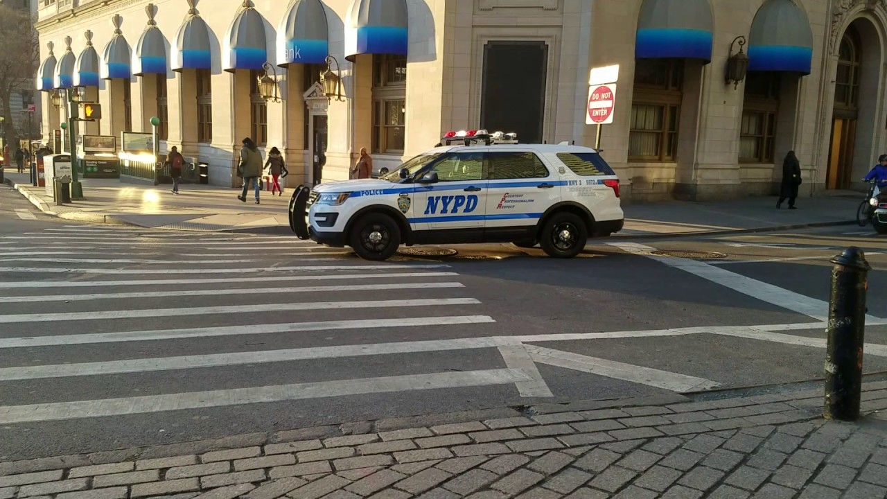 NYPD Special Operations Division Hercules Squad Patrolling Lower ...
