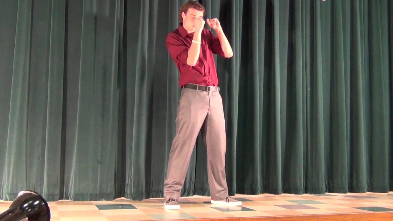 Cowboy Duel ASL Handshape Story - Kansas School for the Deaf - YouTube