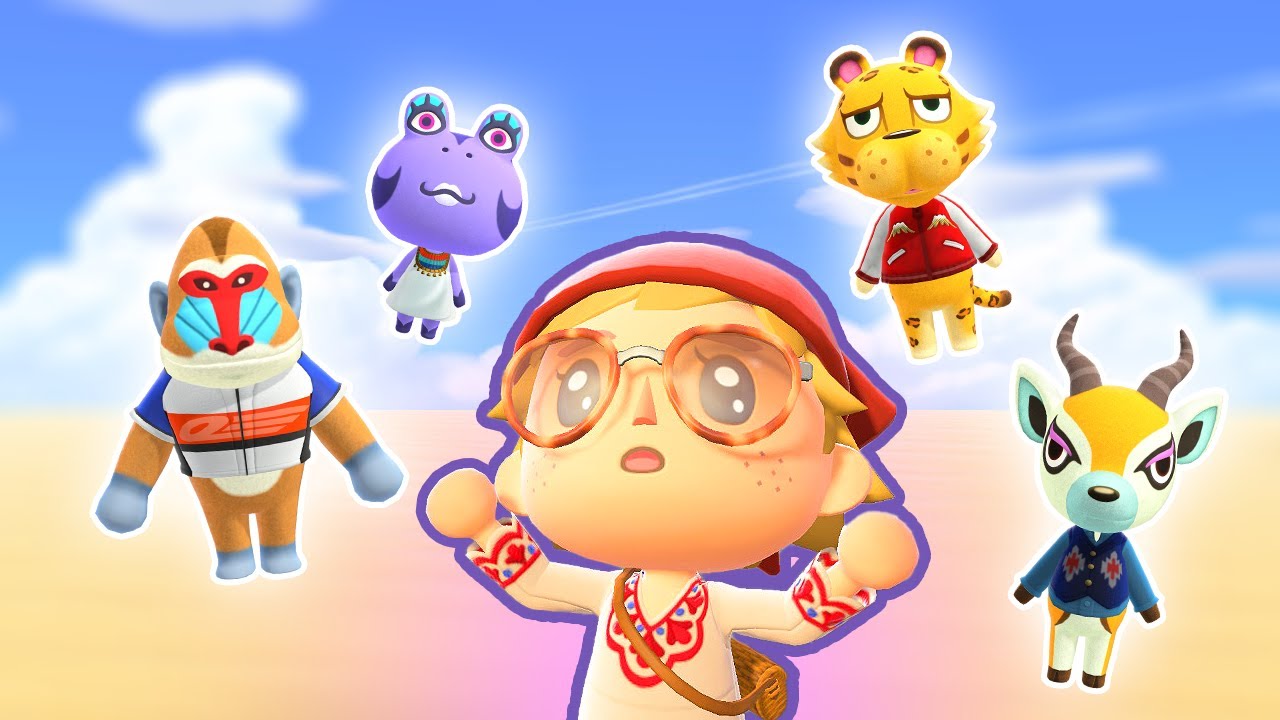 ️ Desert Villager Hunting!! - Animal Crossing New Horizons - YouTube