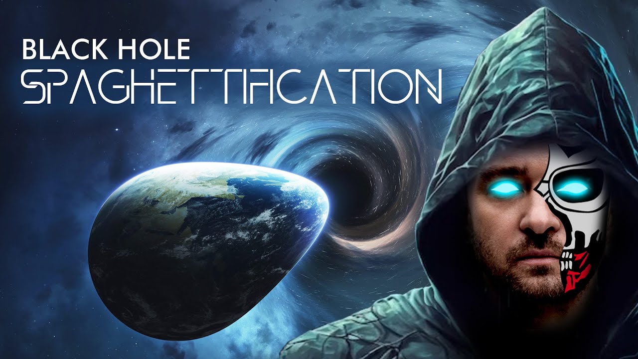 BLACK HOLE SPAGHETTIFICATION - [Stranger in Black] - YouTube