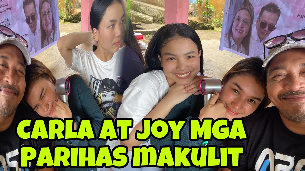 CARLA AT JOY NAG SANIB NAKAKATUWA PAG MAG KAKASAMA DJ AT JOMCAR - YouTube