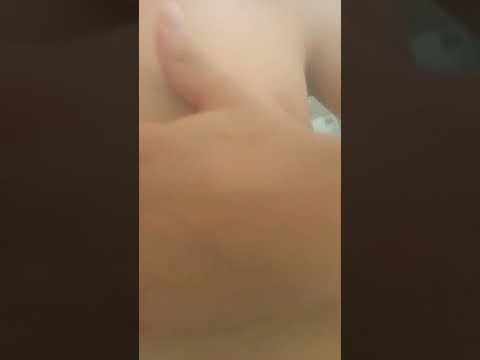 Squirting water on friend prank